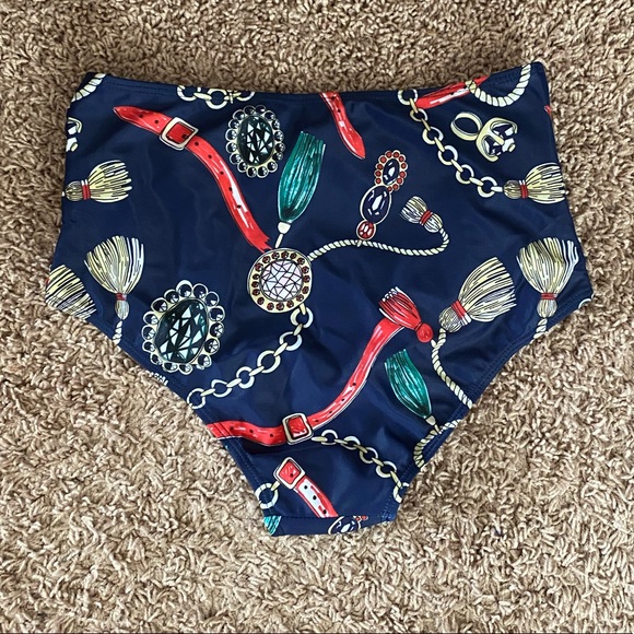 Elona laff | Swim | Elona Laff Chain Belt Bathing Suit Bottom Size M ...